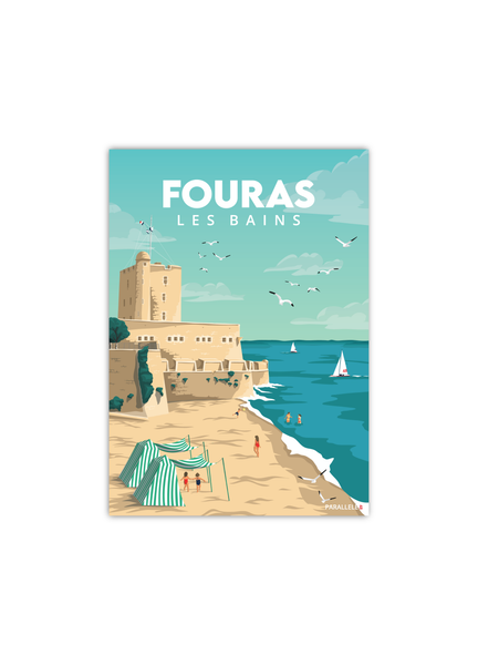 Carte Postale "Fouras-Les-Bains" Charente-Maritime La Rochelle ...